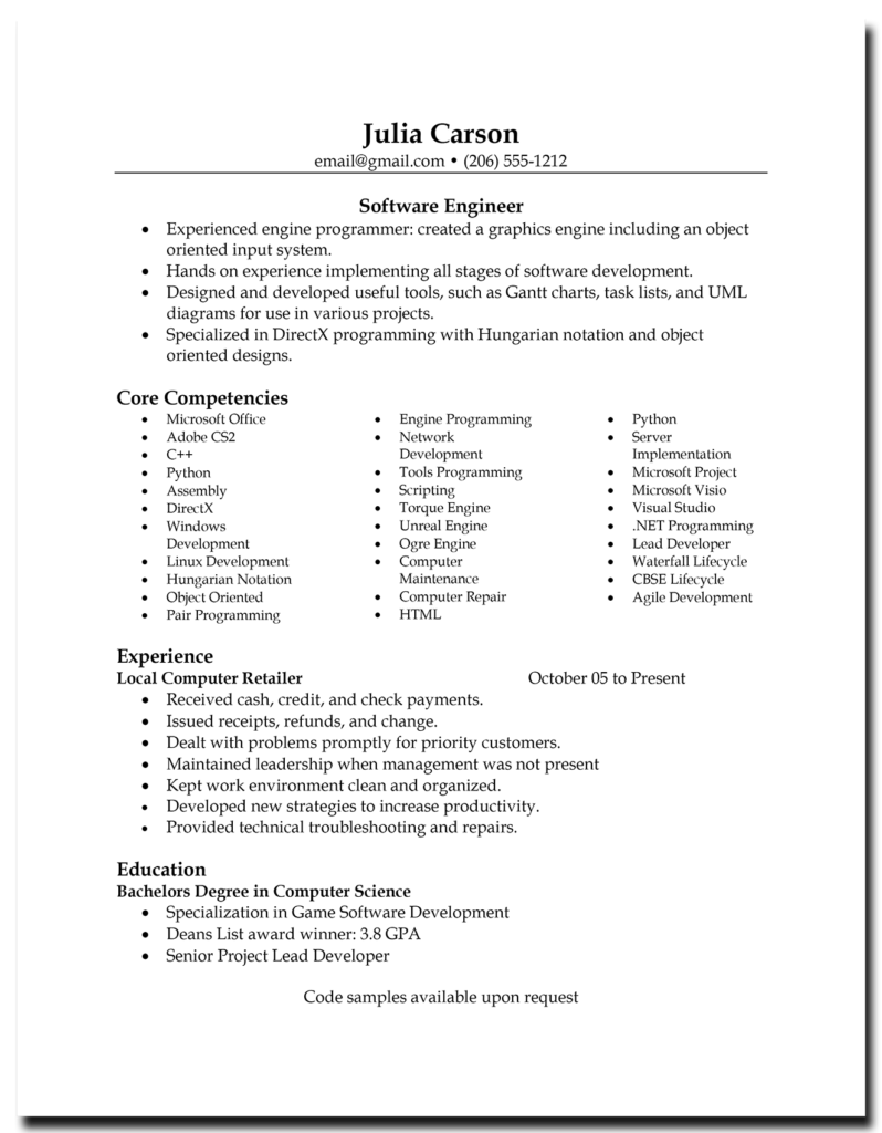 Real Video Game Developer Resume Examples Real Video Game Developer Resume Examples